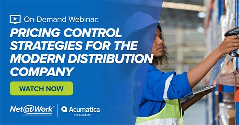 Acumatica Erp For Distribution Pricing Control Strategies For The