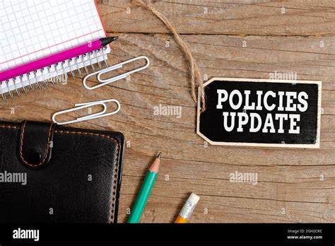 Inspiration Showing Sign Policies Update Concept Meaning Act Of Adding