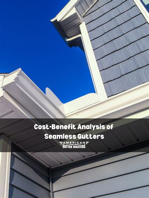 What Is A Seamless Gutter Their Advantages Over Sectional Guttering Americanguttermasters Com