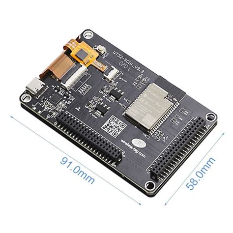esp32 dev board wt32 sc01 320x480 capacitief multi touch screen