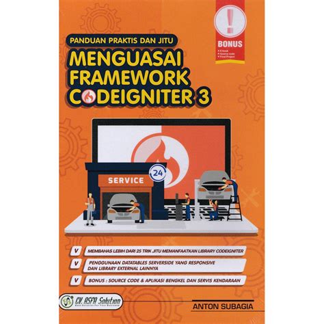 Jual Panduan Praktis Dan Jitu Menguasai Framework Codeigniter 3