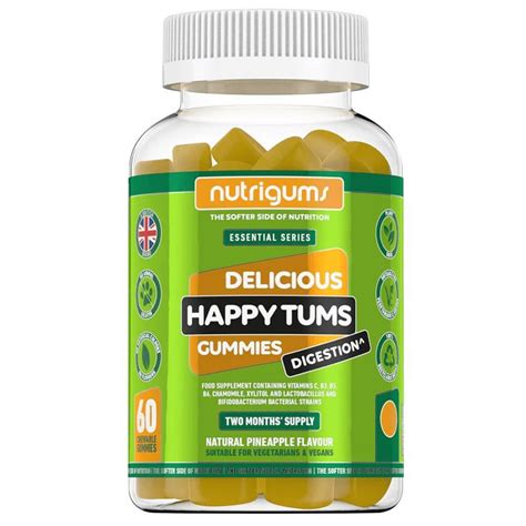 Happy Tums Digestion Nutrigums 60 Gummies Alpík Cz