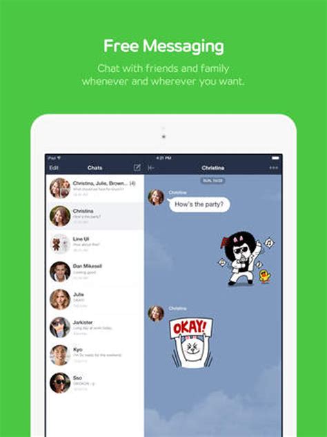 Line For Ipad для Iphone — Скачать