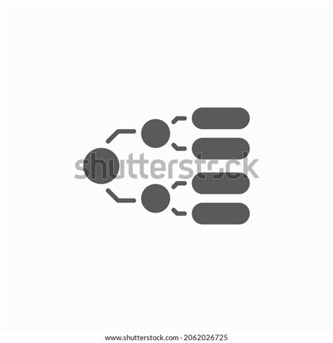 Mind Map Icon Infographic Vector Stock Vector Royalty Free Shutterstock
