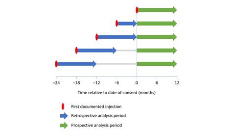 Examples Of Retrospective And Prospective Analysis Periods For Patients