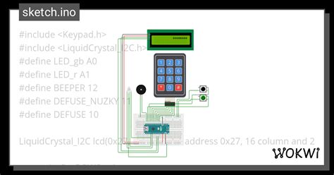 Csgo Bomba Ardnano Wokwi Esp32 Stm32 Arduino Simulator