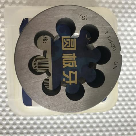 Ununcunsunfunef 표준 수동 다이 1 14 인치 7 8 10 12 14 16 18 20 24 28 무료 배송 핸드 스레딩 금속 작업tool