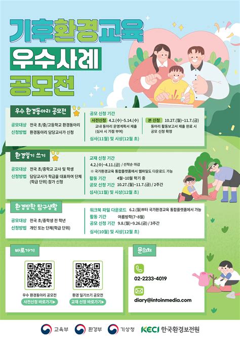 공모전 대외활동 2025년 기후·환경교육 우수사례 공모전