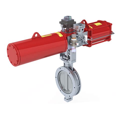 China Stainless Steel Butterfly Valve Pneumatic Actuator Butterfly