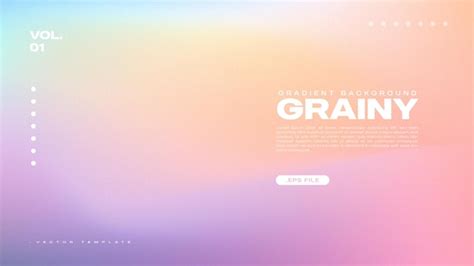 Premium Vector Grainy Gradient Holographic Background And Texture Vector Template