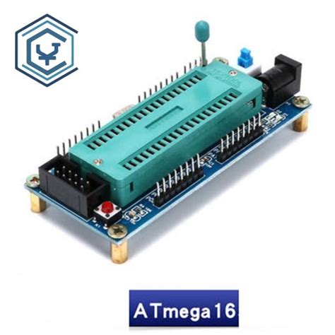 1ชิ้น atmega8 16ระบบรุ่น avr mcu บอร์ดระบบ บอร์ดพัฒนา กระดานเรียน