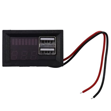 Red Led Digital Display Voltmeter Mini Voltage Meter Volt Tester Panel