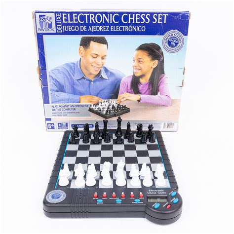 Купить Электронные шахматы и шашки Deluxe Electronic Chess Set ...