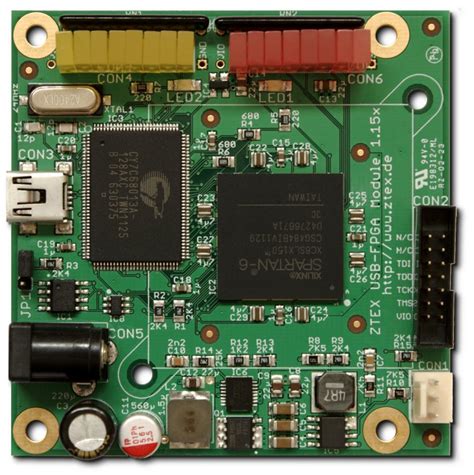 USB FPGA Module 1 15x Spartan 6 LX150 FPGA Board With USB 2 0 Microcontroller