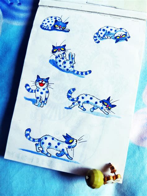 这一组的简笔画练习又有六张了