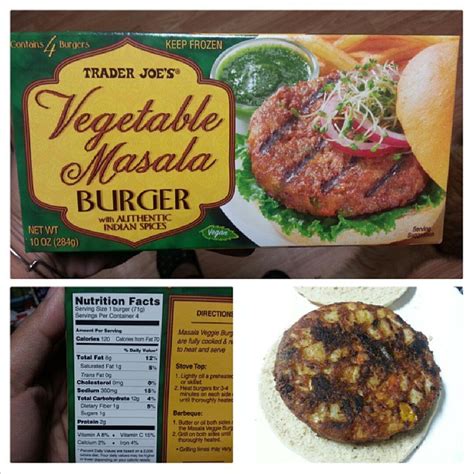 Trader Joes Vegetable Masala Burger Shannons Lifestyle