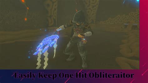 How To Keep The One Hit Obliterator In Breath Of The Wild Youtube