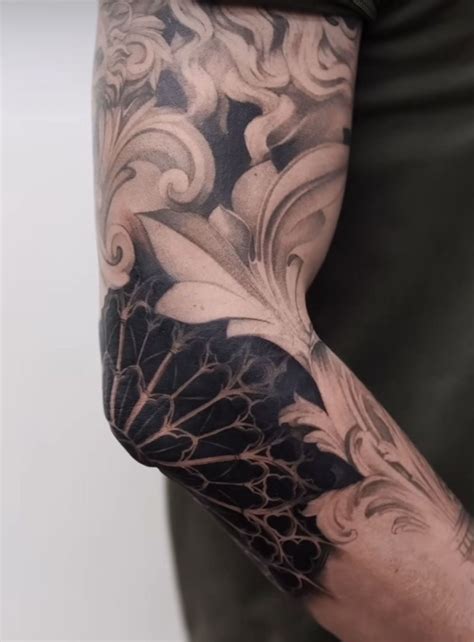 Tattoo Black And Grey Sleeve Cover Up Tattoos For Men Cover Up