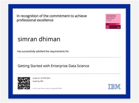 Learning Completioncertificate Course Program Simran Dhiman