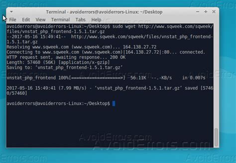 How To Install VnStat On Ubuntu Linux Server AvoidErrors Net