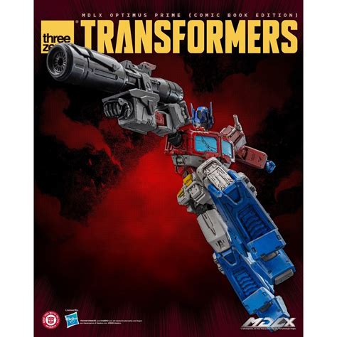 Threezero Transformers Mdlx Optimus Prime Comic Book Edition