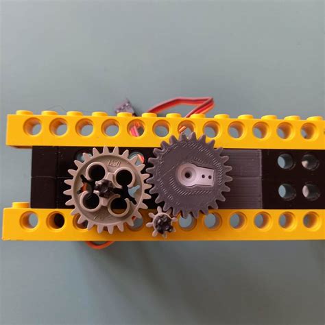 LEGO Compatible Mount For Micro Servo By Rasniel Download Free STL Model Printables Com