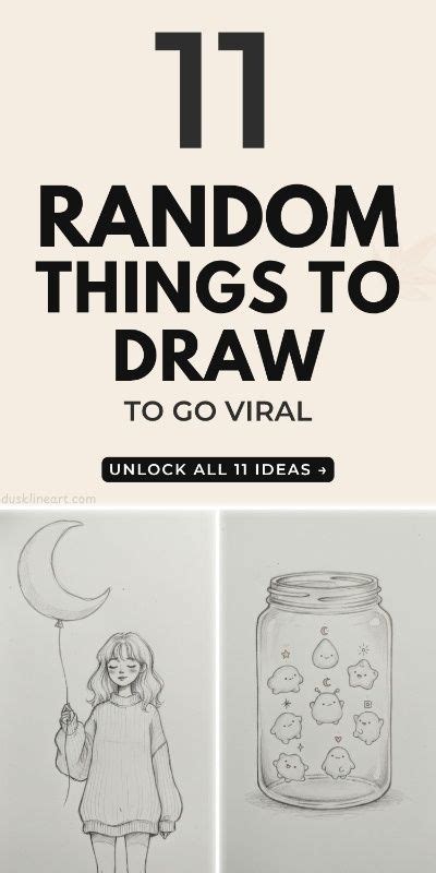 11 Random Things To Draw That Go Viral
