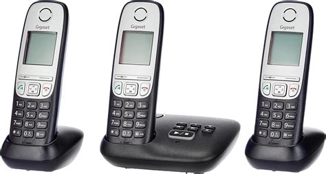 Gigaset A415A Trio, INT, Negro : Amazon.es: Electrónica