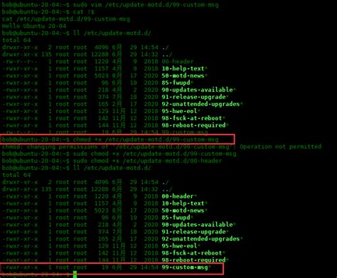 禁止访问？教你在ubuntu中轻松解决motd信息修改问题！ 良许linux教程网