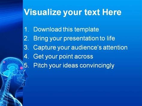 Brain Tumor Science PowerPoint Template