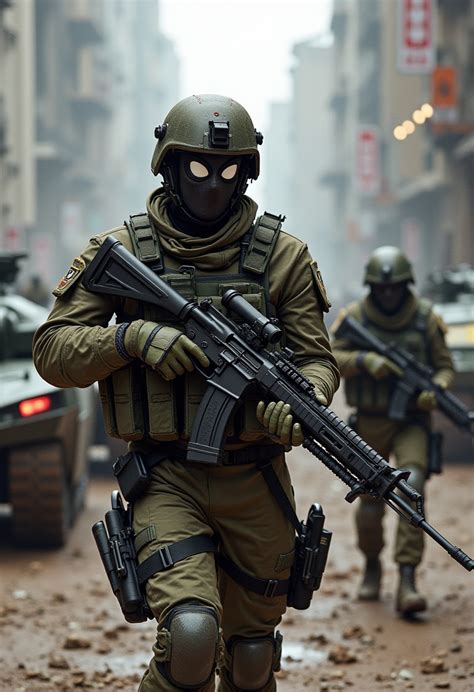 Spiderman In Tactical Army Uniform Leading Soldiers Stable Diffusion