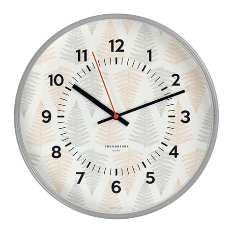 Часы настенные Модель №77 D30 8 см серые купить по низкой цене в интернет магазине Ozon