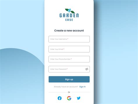 Daily Ui 001 Sign Up Page By Md Ashiqul Habib On Dribbble
