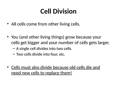 Science Cell Division Mitosis Meiosis Ppt Pptx