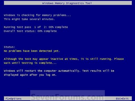 Memory Diagnostics Tool Tutorials