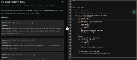 160problems dsa kadanealgorithm geeksforgeeks 160problems… vignesh k