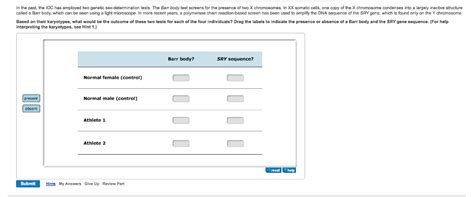 solved in the past the ioc has employed two genetic