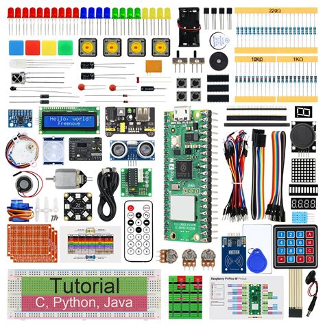 Freenove Ultimate Starter Kit For Raspberry Pi Pico 1 2 W H Wh 767 Pa