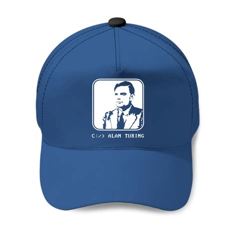 Alan Turing Enigma Code Breaking Computer Genius Baseball Caps Sold By