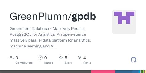 Github Greenplumngpdb Greenplum Database Massively Parallel