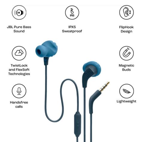 Jbl Endurance Run Wired Original Hena Accessories