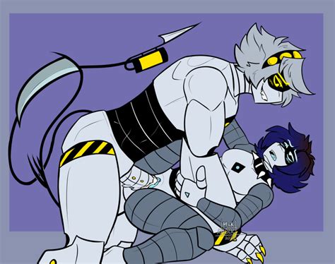 Rule 34 Alternate Universe Android Anthro Blush Bluzi Murder Drones
