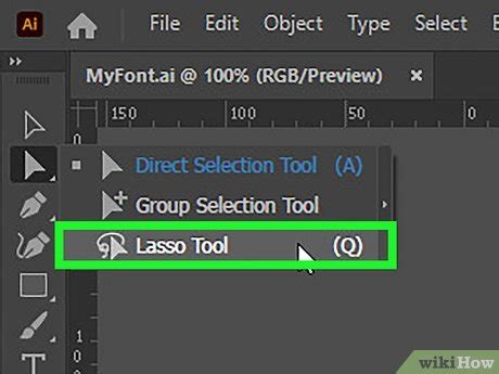 How To Use The Lasso Tool In Adobe Illustrator Shapes Vectors