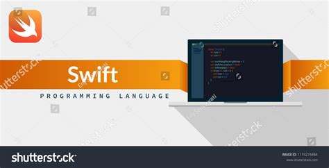 Swift Programming Language Ios Mac Os Stock Vector Royalty Free