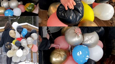 Limpieza De Globos De Helio Después De La Fiesta Sex Balloons Fetish