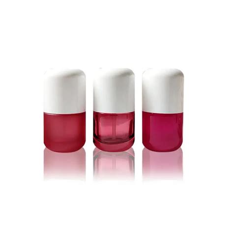 30ml 1 온스 유리 로션 펌프 병 빈 원형 화장품 포장 병 맞춤형 용기 Buy 로션 병 럭셔리캡슐 모양의 병스킨 케어