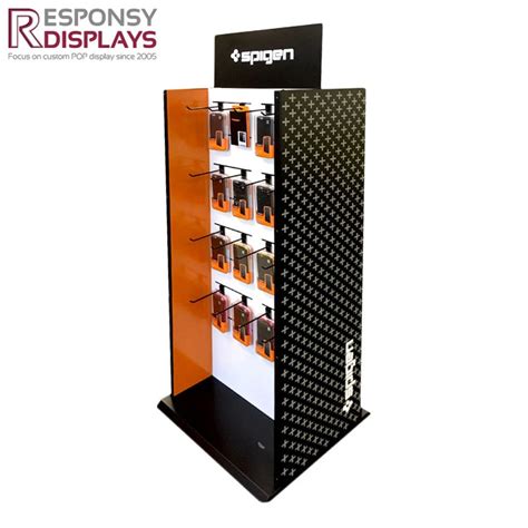 Acrylic Floor Cell Phone Accessory Display Stand Cell Phone Display