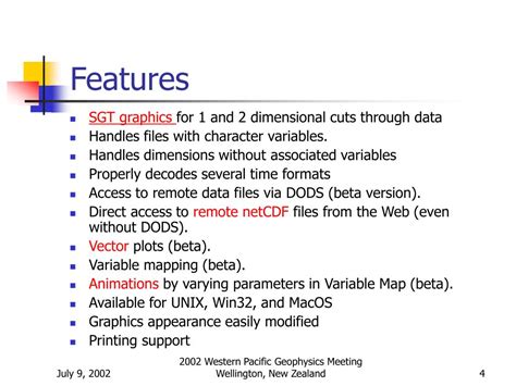 Ppt Ncbrowse A Graphical Netcdf File Browser Powerpoint Presentation