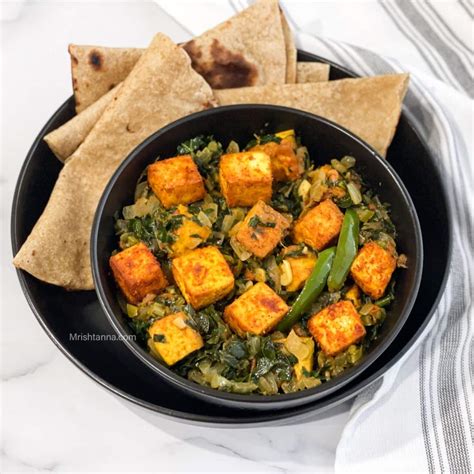 Vegan Saag Paneer • Simple Sumptuous Cooking