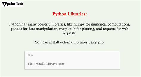 online python tutorial 2025 tpoint tech pptx